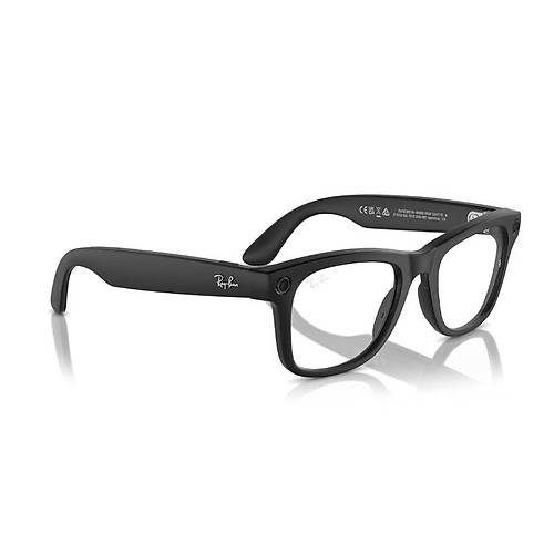 Ray-Ban Meta Wayfarer Akilli Gozluk Mat Siyah Seffaf RW4006 - 24,499 TL