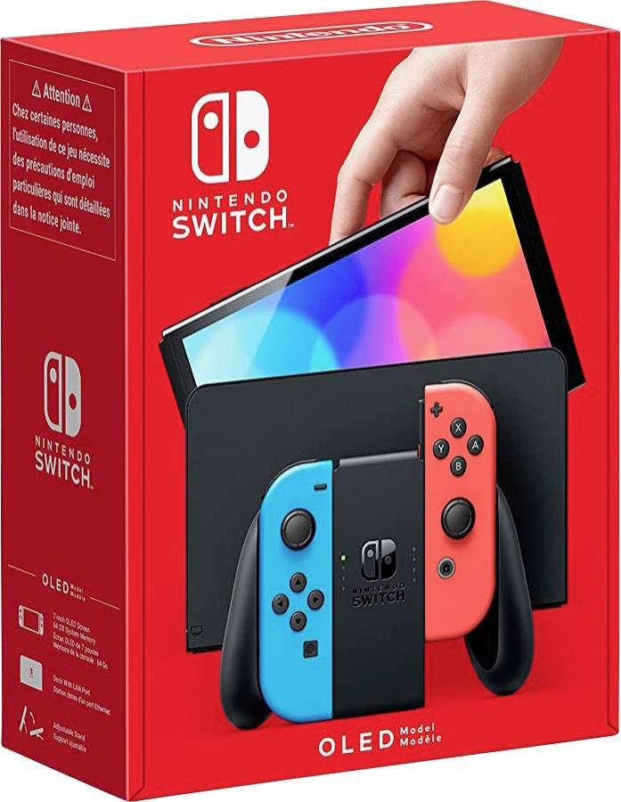 NİNTENDO SWİTCH OLED NEON RED/NEON BLUE OYUN KONSOLU - 19,999 TL